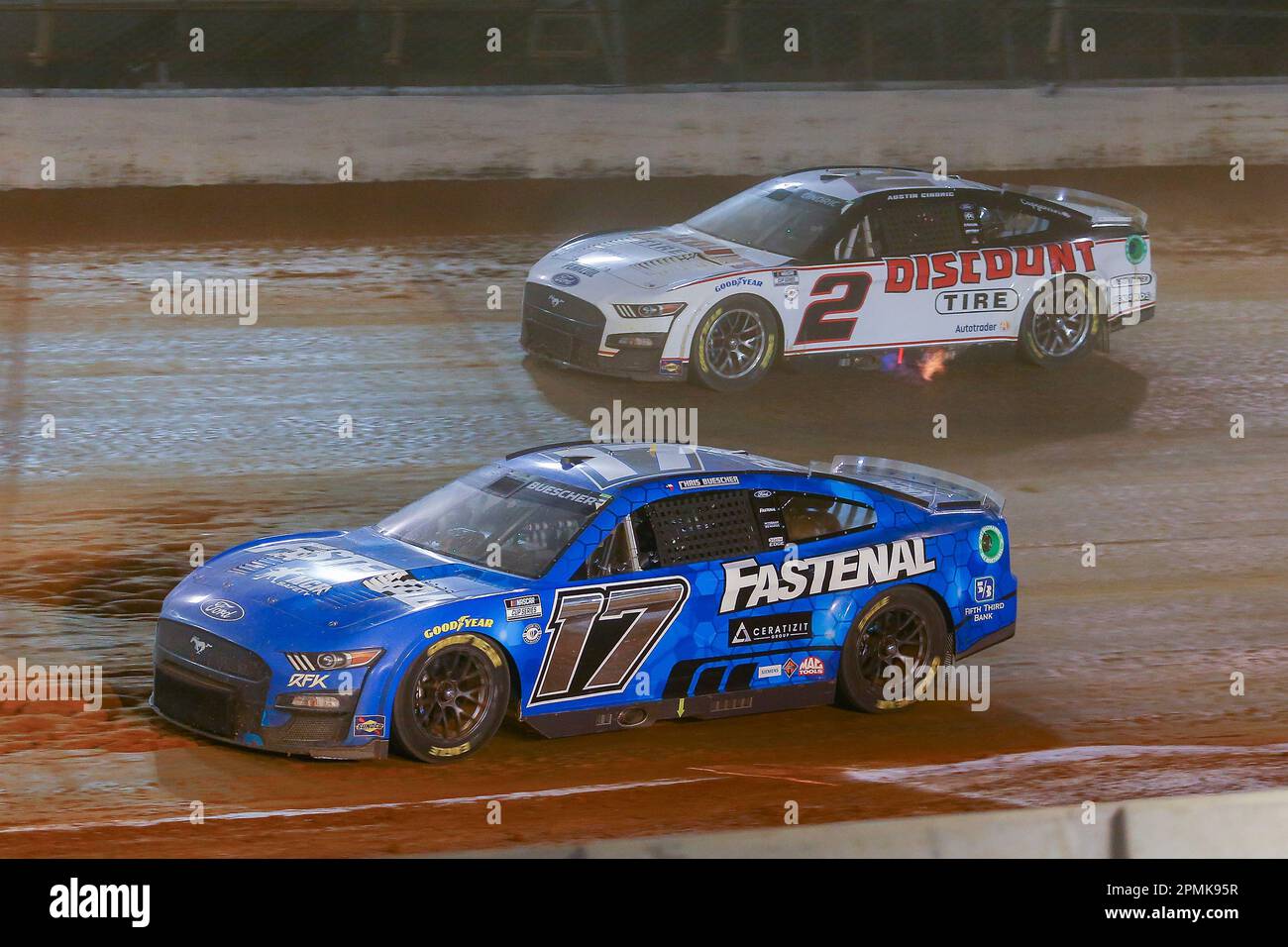 BRISTOL, TN - APRIL 09: NASCAR Cup Series driver Chris Buescher (17 ...