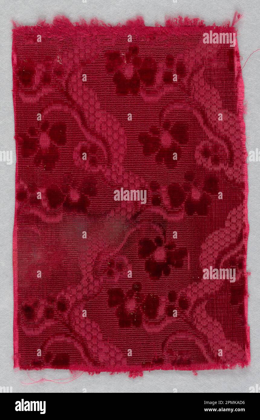 Fragment; silk; Bequest of Richard Cranch Greenleaf in memory of his ...