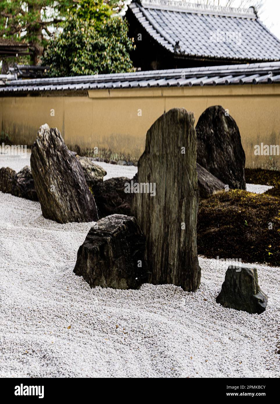 Dokuza-tei or Alone Sitting Garden in Zuihoin, Daitokuji Rinzai Zen ...