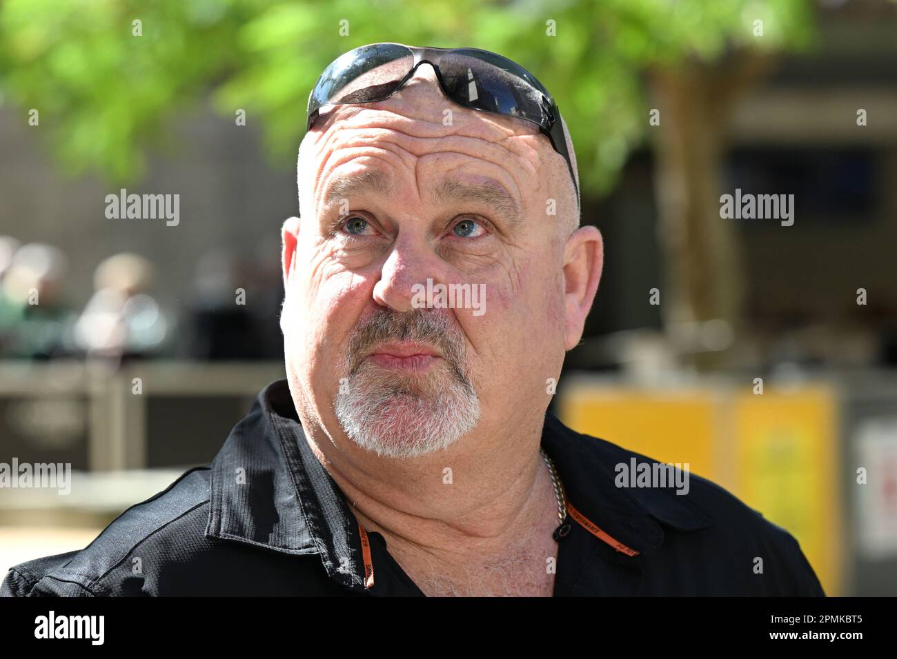 Brett Beasley, father of murder victim Jack Beasley is seen outside the ...