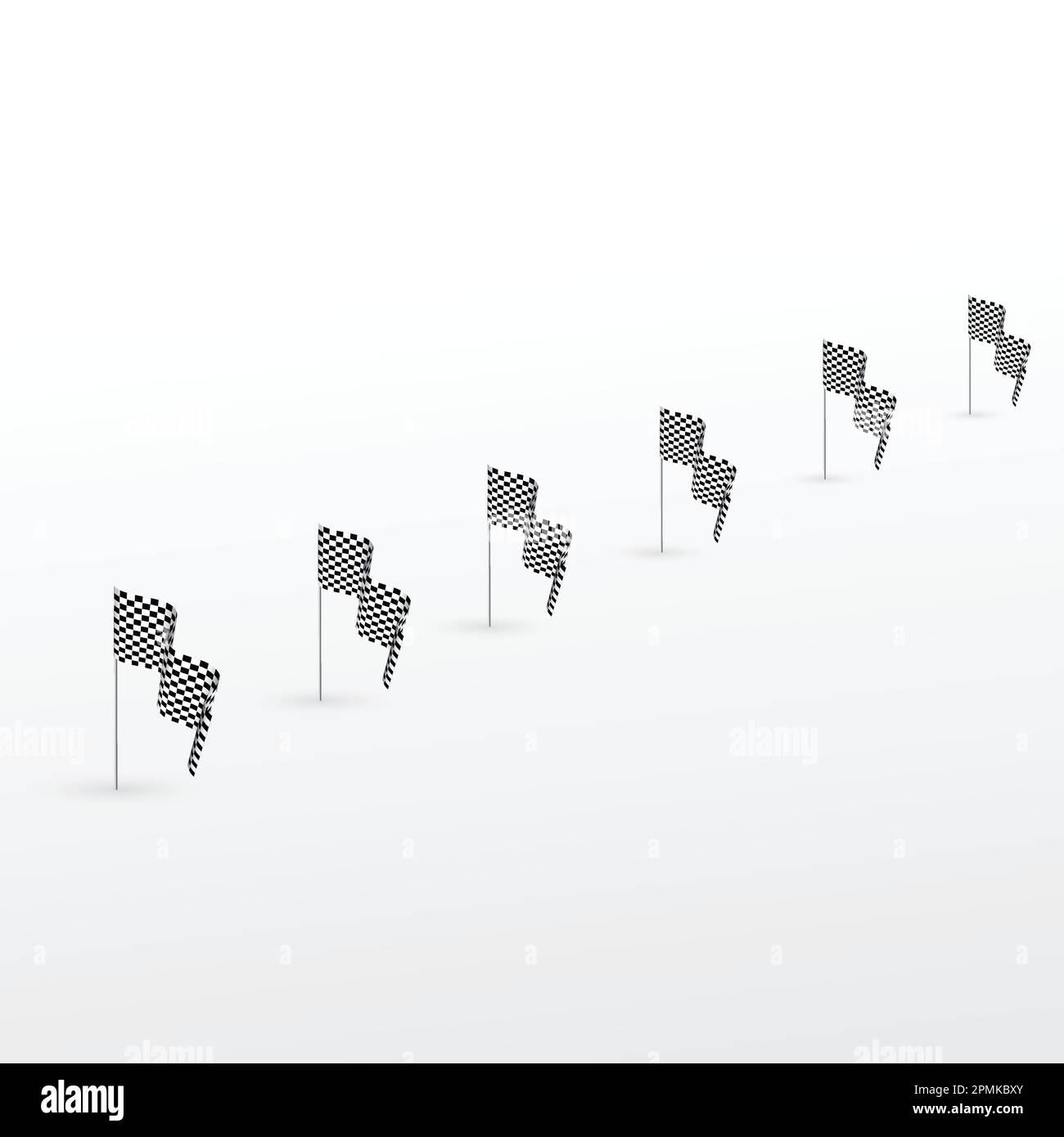 Row of flags Stock Vector Images - Alamy