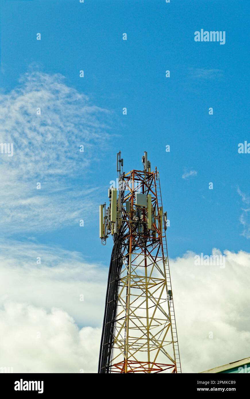 Cellphone Tower in Nassau Stock Photo - Alamy