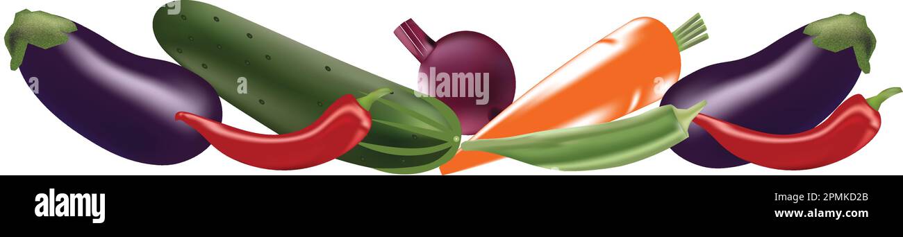 Purple okra Stock Vector Images - Alamy