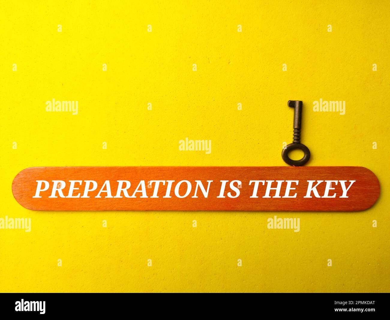 Preparation is the key to success hi-res stock photography and images ...
