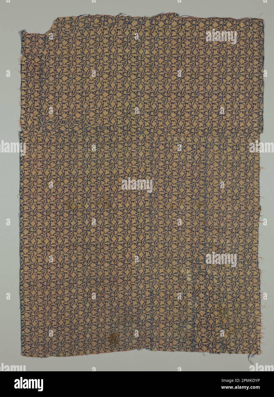 Textile (Iran); silk, metallic threads Stock Photo - Alamy