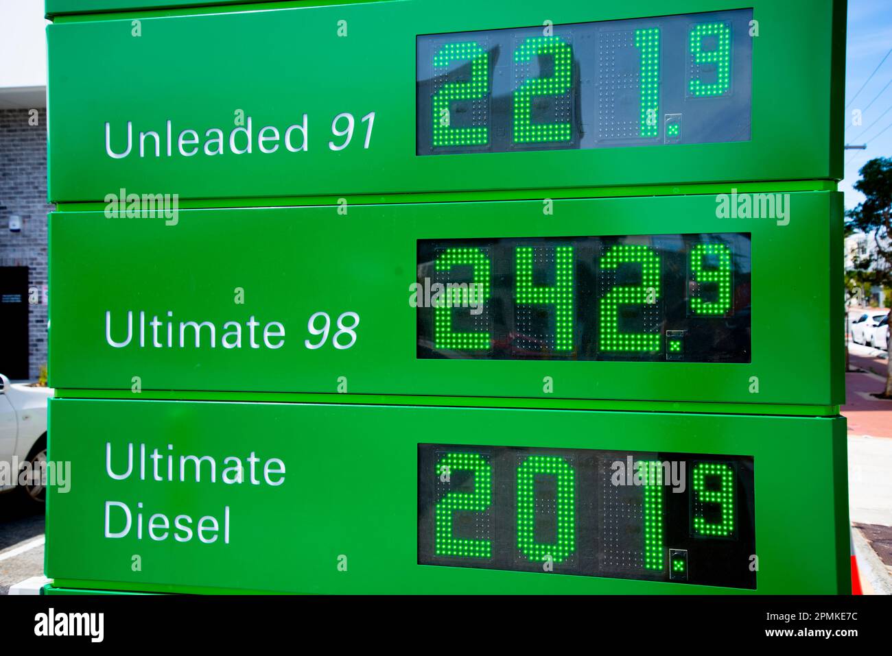 Record High Fuel Prices in Gas Station Stock Photo - Alamy Record High Fuel Prices in Gas Station Stock Photo - Alamy