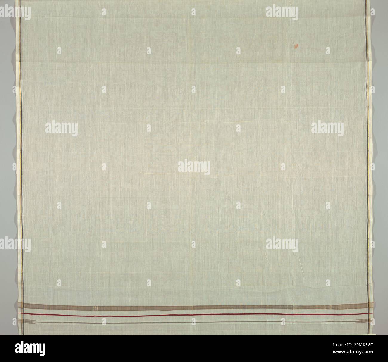 Textile (India); cotton, silk, metallic thread Stock Photo - Alamy