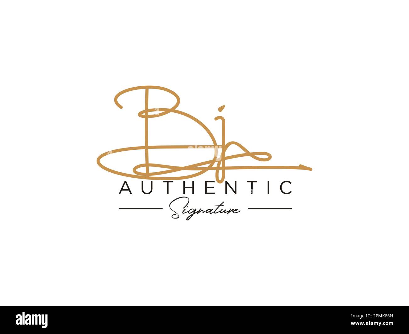Bj logo vector vectors Cut Out Stock Images & Pictures - Alamy