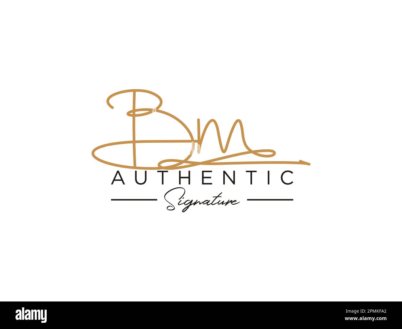 Letter bm Stock Vector Images - Alamy