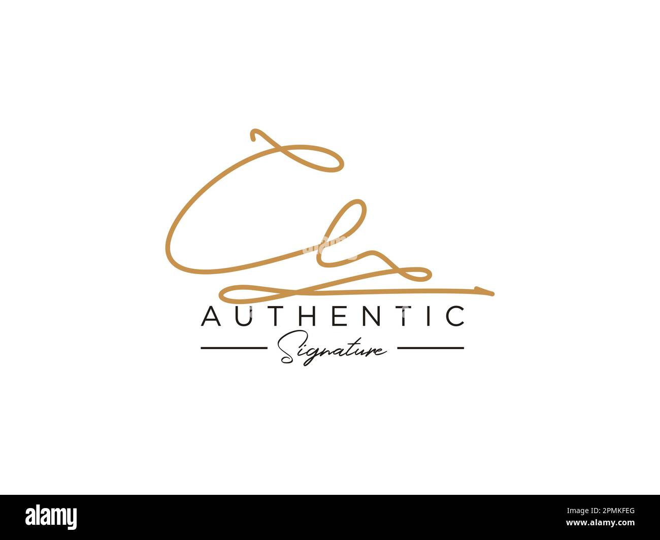 CE Signature Logo Template Vector Stock Vector Image & Art - Alamy