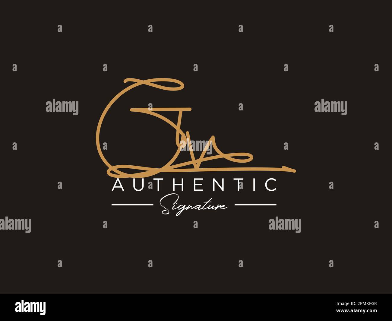 Initial gv logo vector vectors hi-res stock photography and images - Alamy