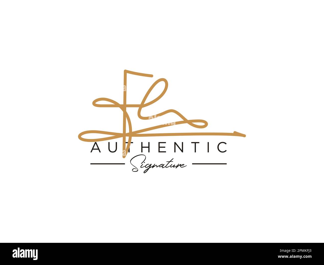 FE Signature Logo Template Vector Stock Vector Image & Art - Alamy