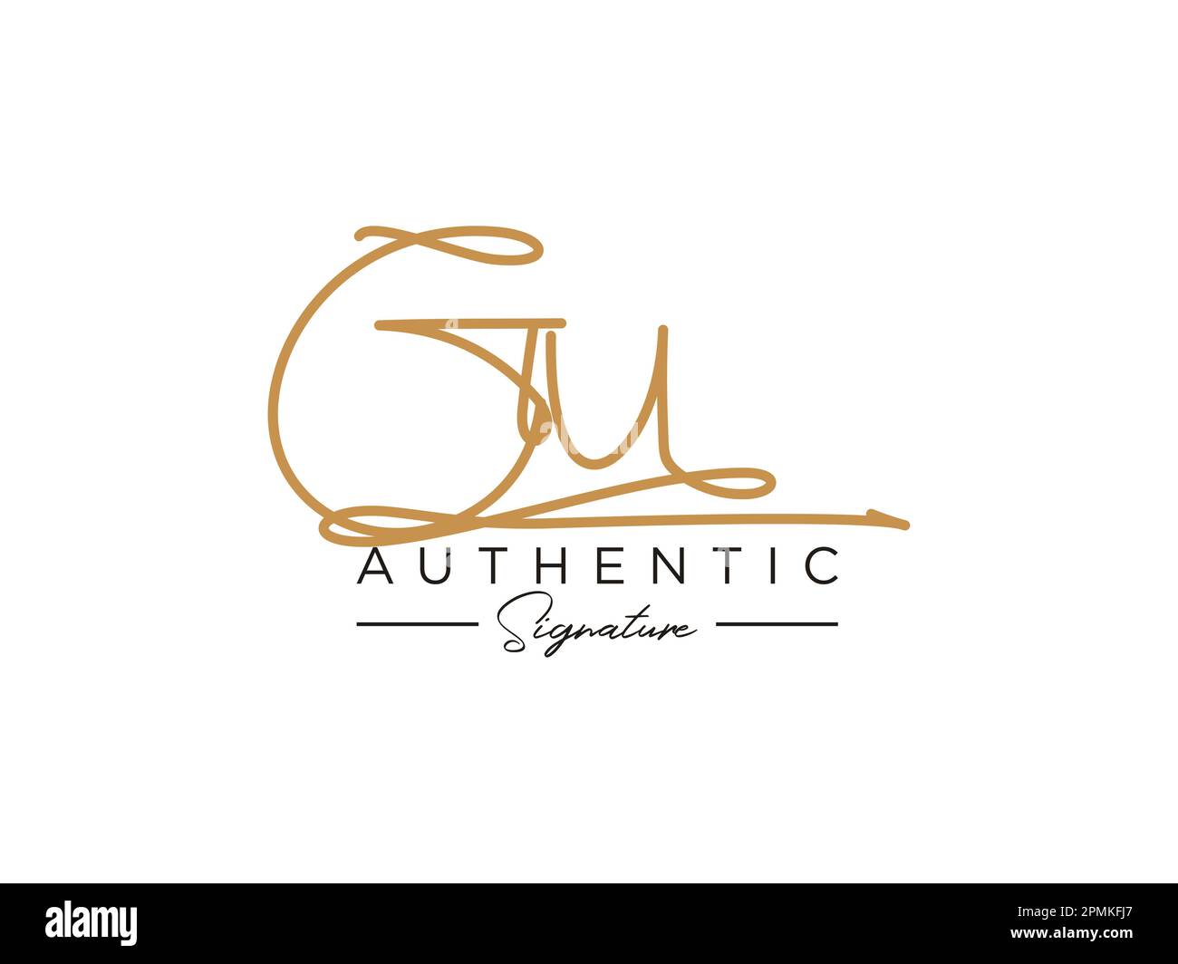 Letter gu vector vectors hi-res stock photography and images - Alamy