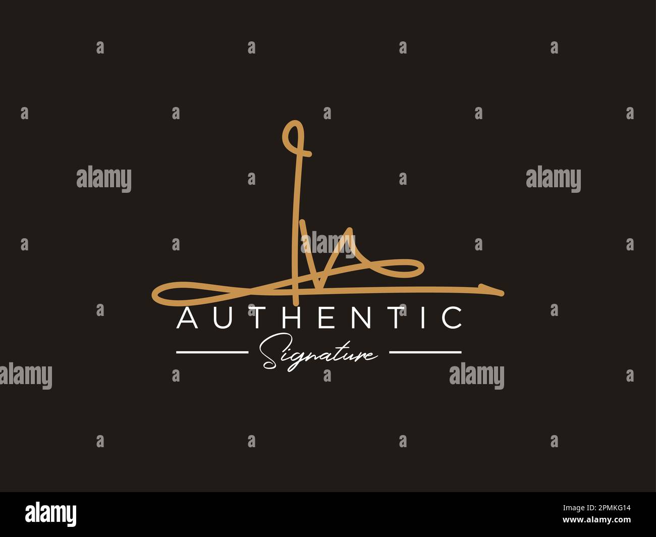 IV Signature Logo Template Vector Stock Vector Image & Art - Alamy
