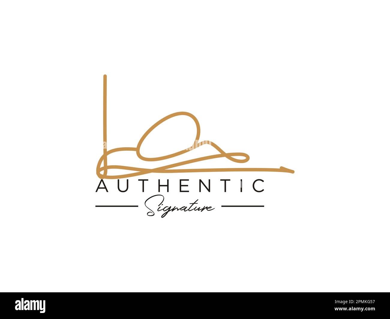 LO Signature Logo Template Vector Stock Vector Image & Art - Alamy