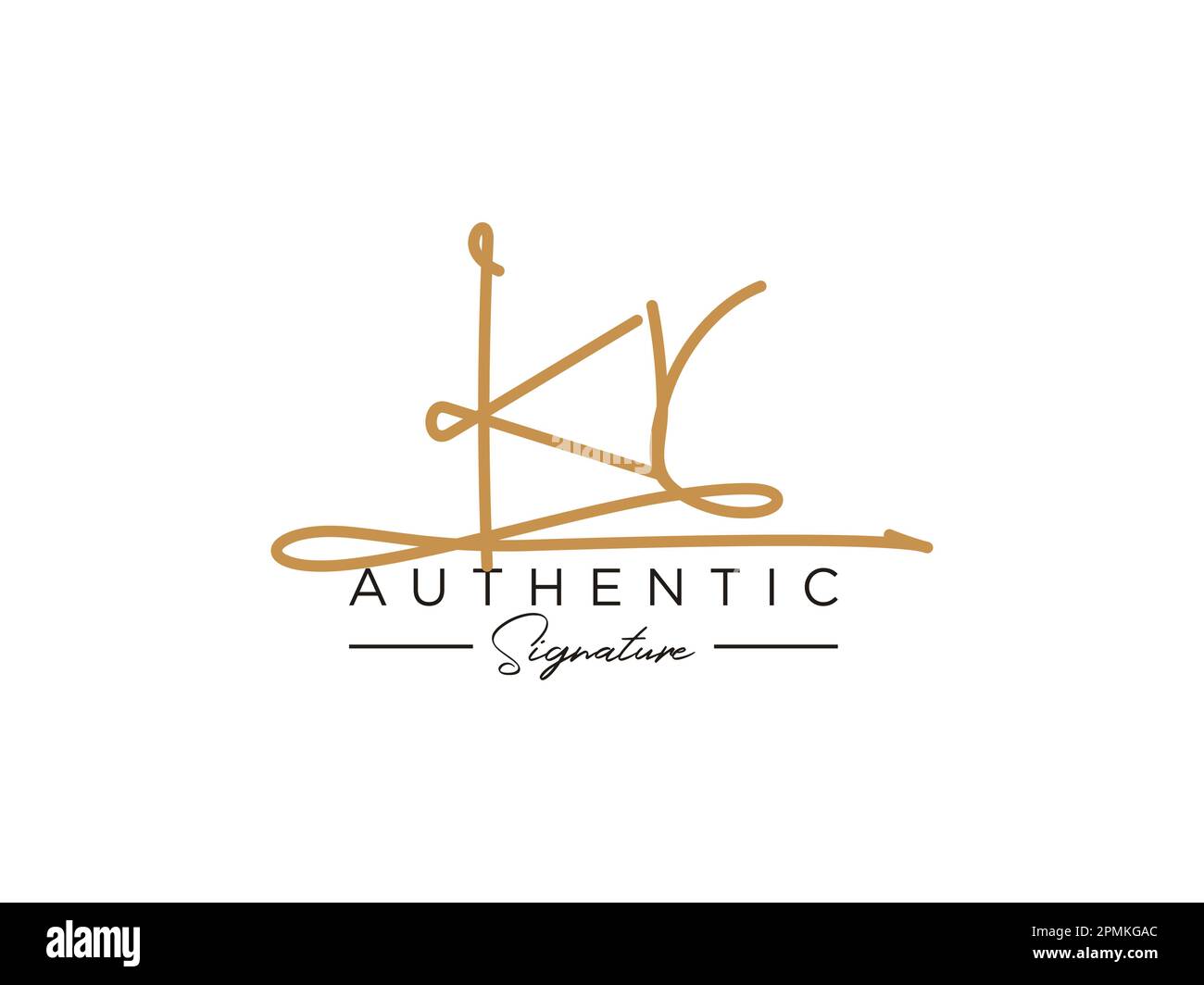 KR Signature Logo Template Vector Stock Vector Image & Art - Alamy