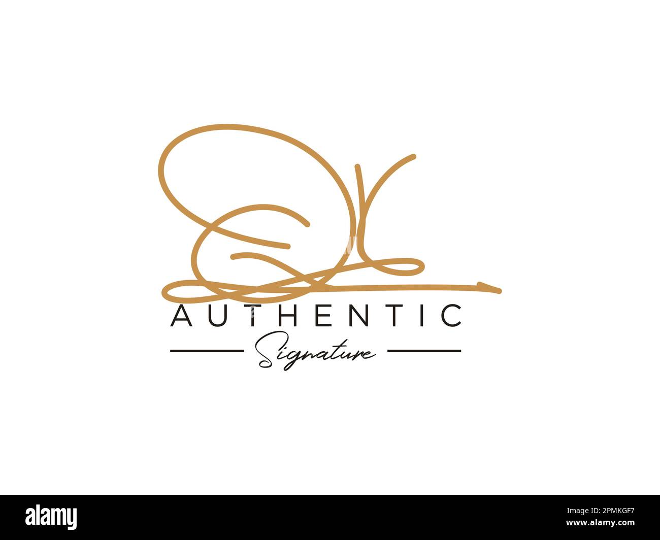 QR Signature Logo Template Vector Stock Vector Image & Art - Alamy