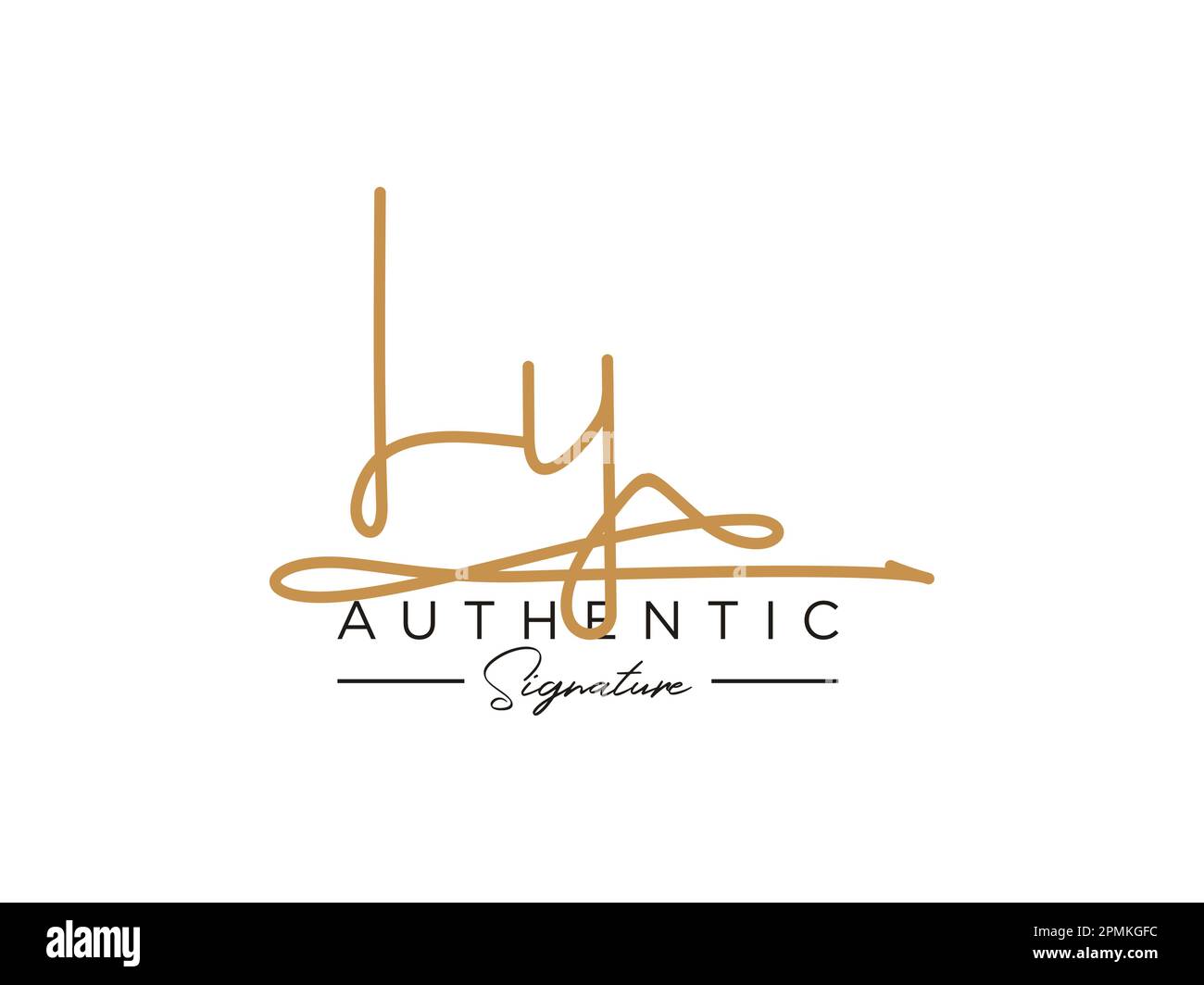 LY Signature Logo Template Vector Stock Vector Image & Art - Alamy