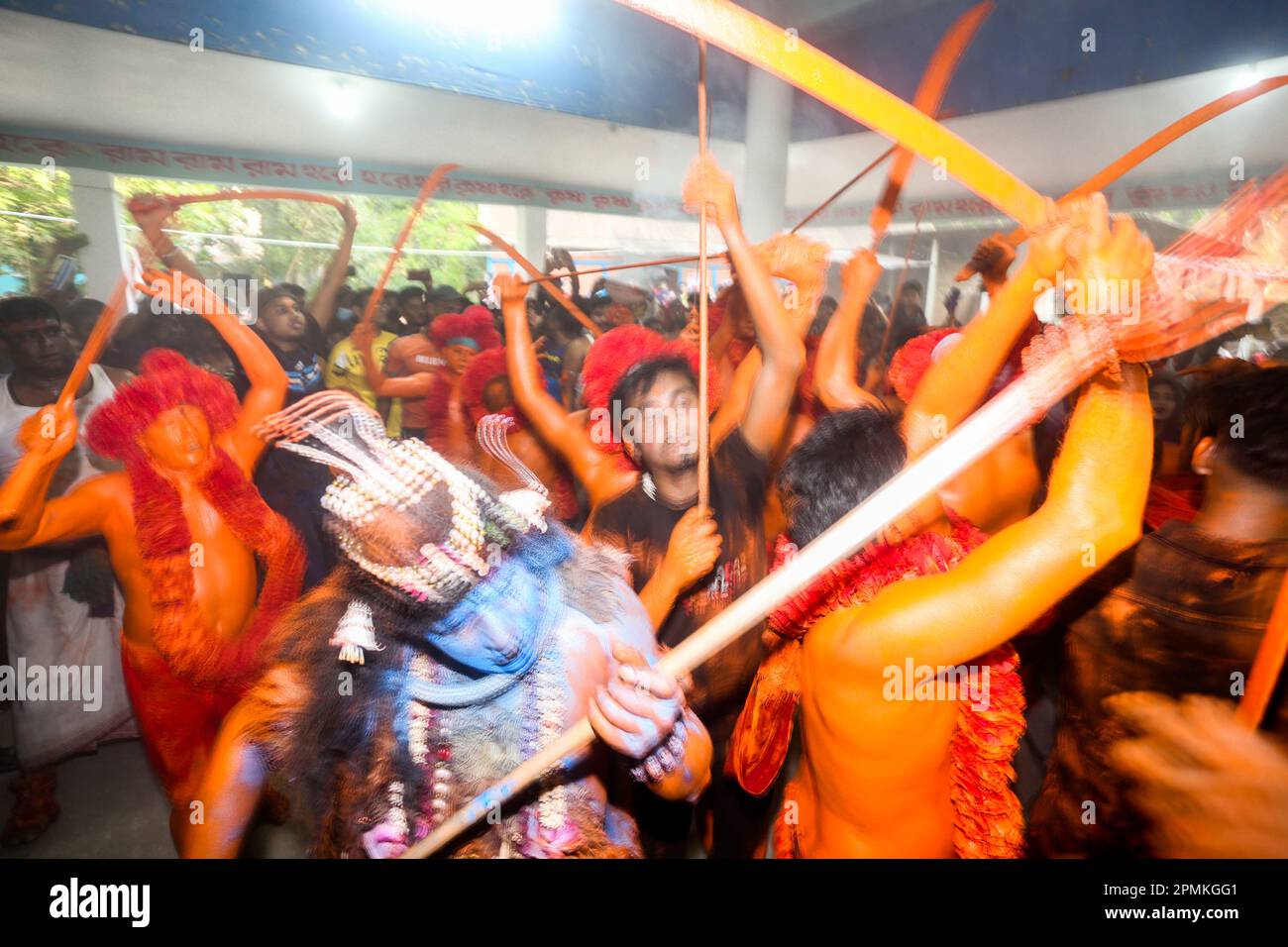 Bangladesh, 13/04/2023, As the month of Chaitra, the last in the Bangla ...