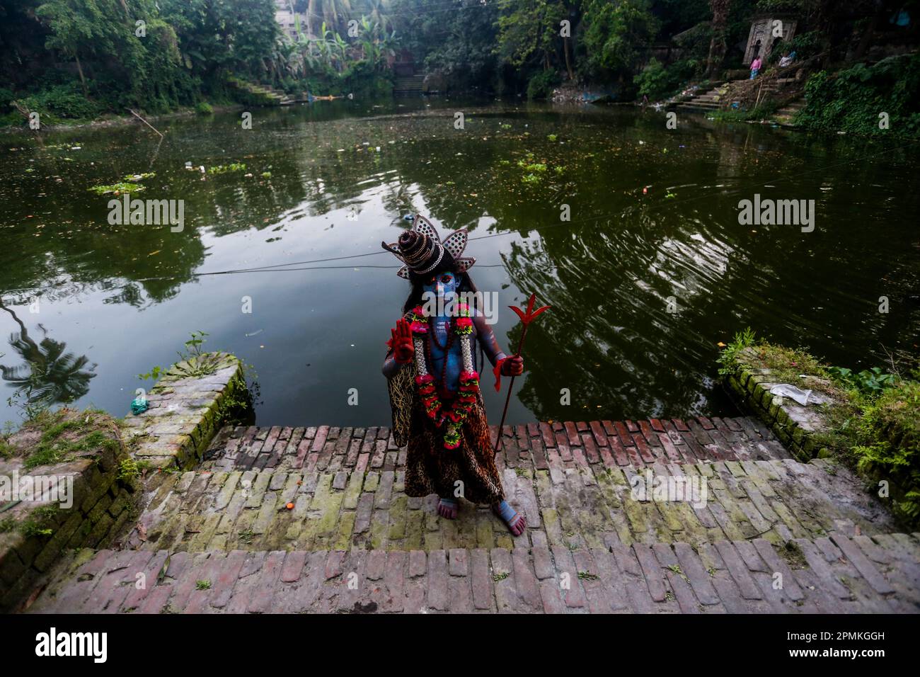 Bangladesh, 13/04/2023, As the month of Chaitra, the last in the Bangla ...
