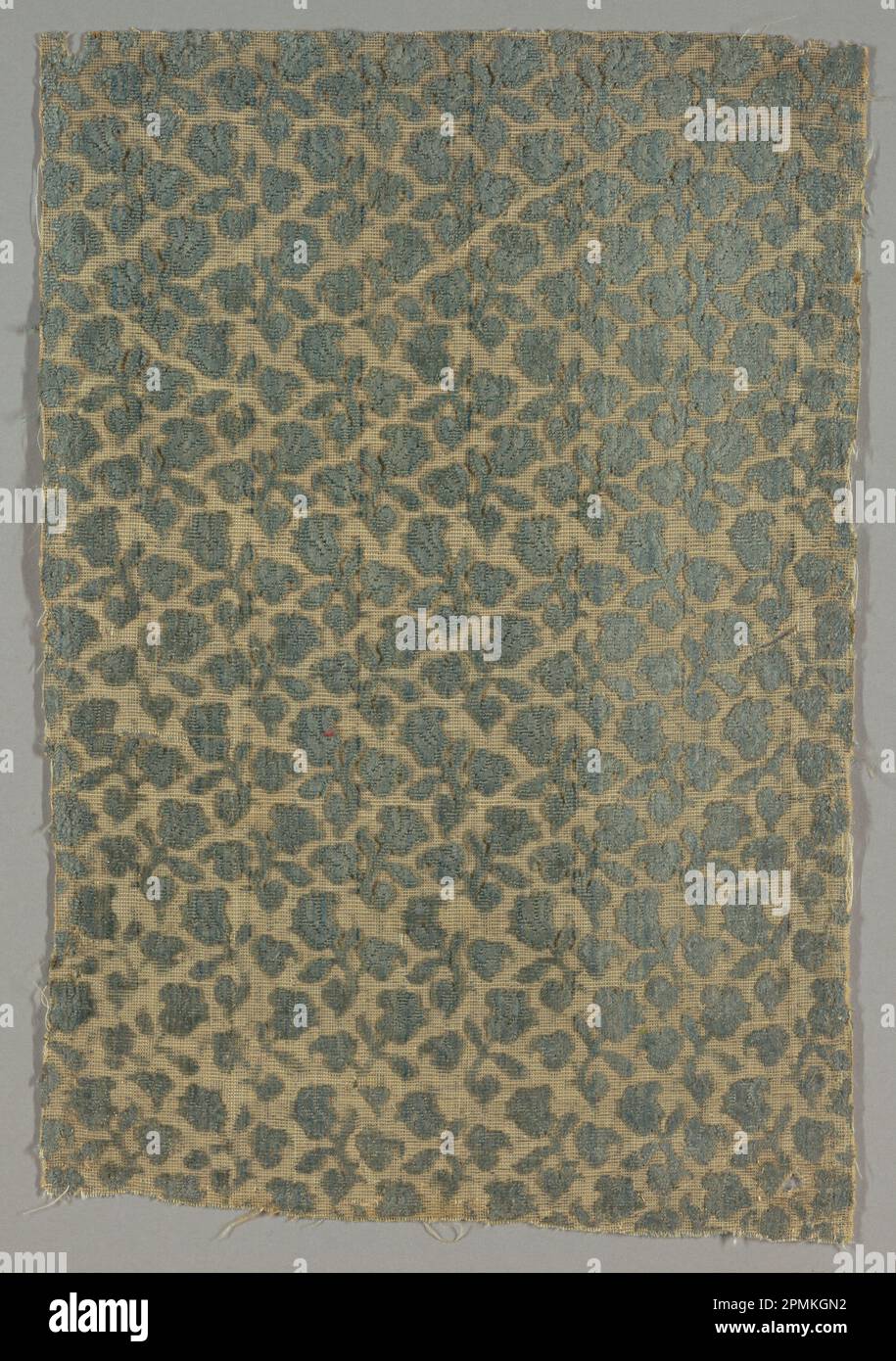 Fragment; silk; Bequest of Richard Cranch Greenleaf in memory of his ...