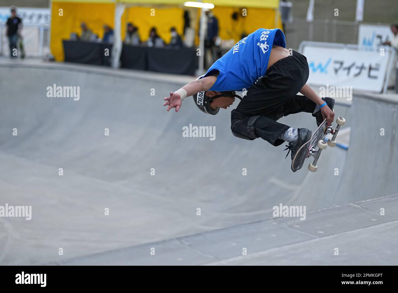 Ibaraki, Japan. 13th Apr, 2023. Issei Sakurai Skateboarding : The 2nd ...