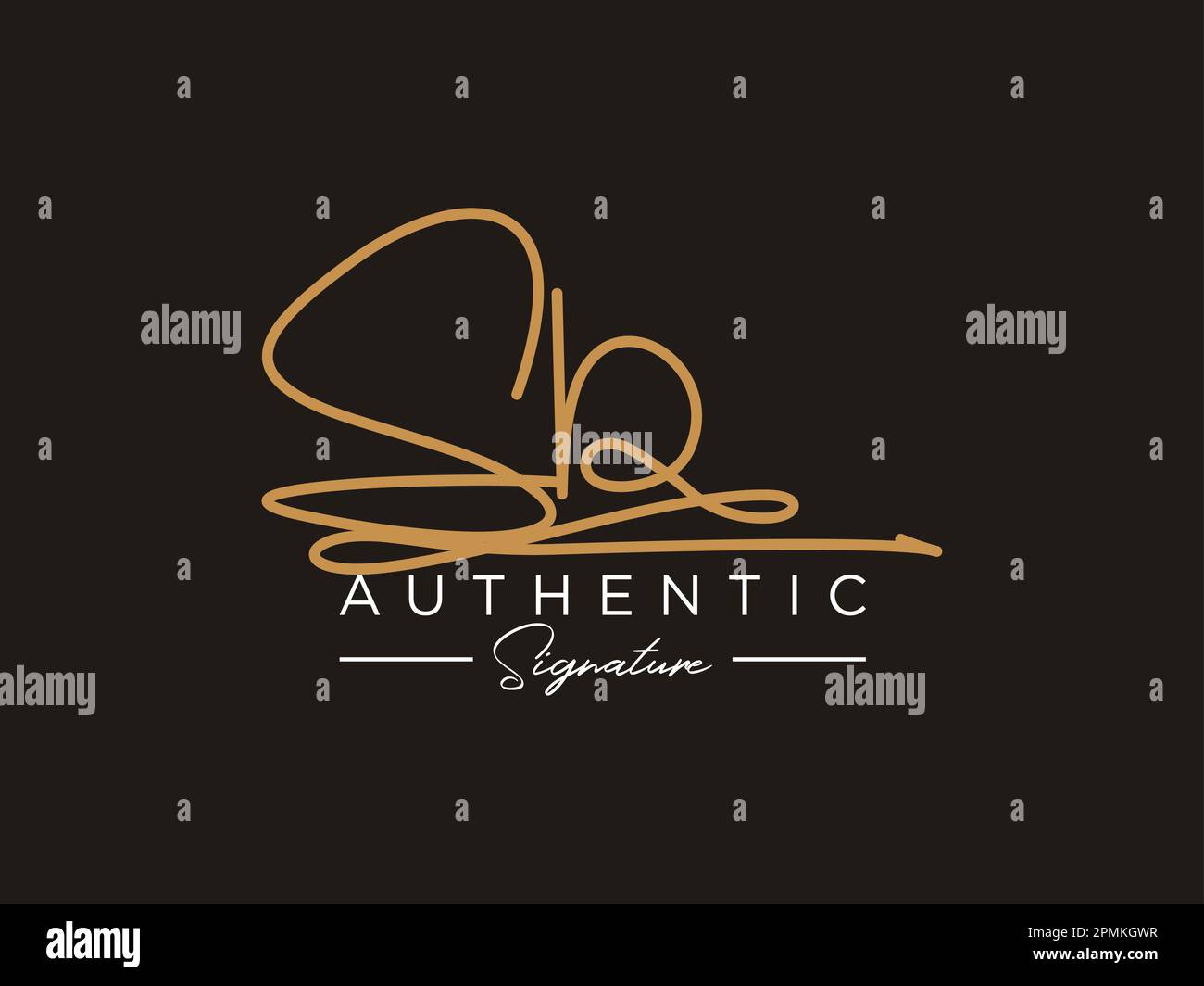 SB Signature Logo Template Vector Stock Vector Image & Art - Alamy