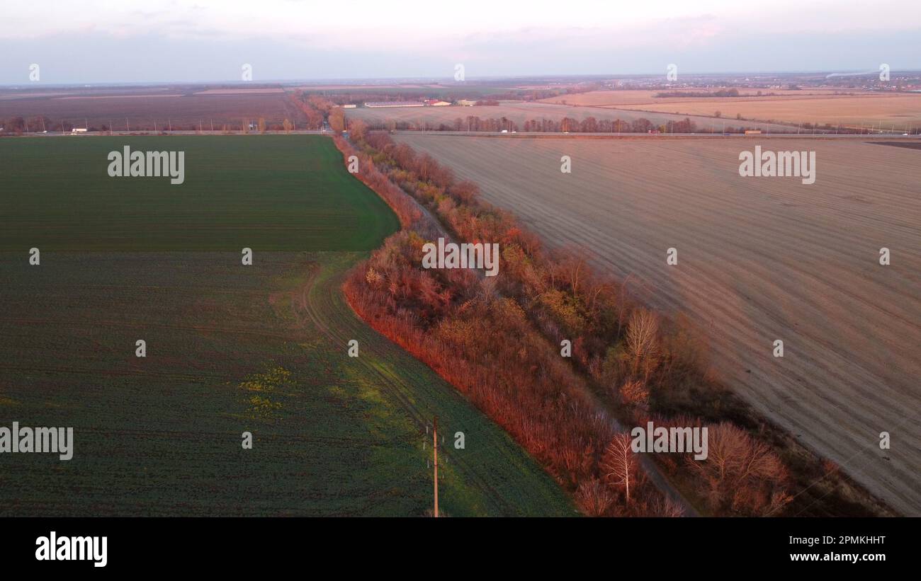 Landscape view dawn manufacturing hi-res stock photography and images ...