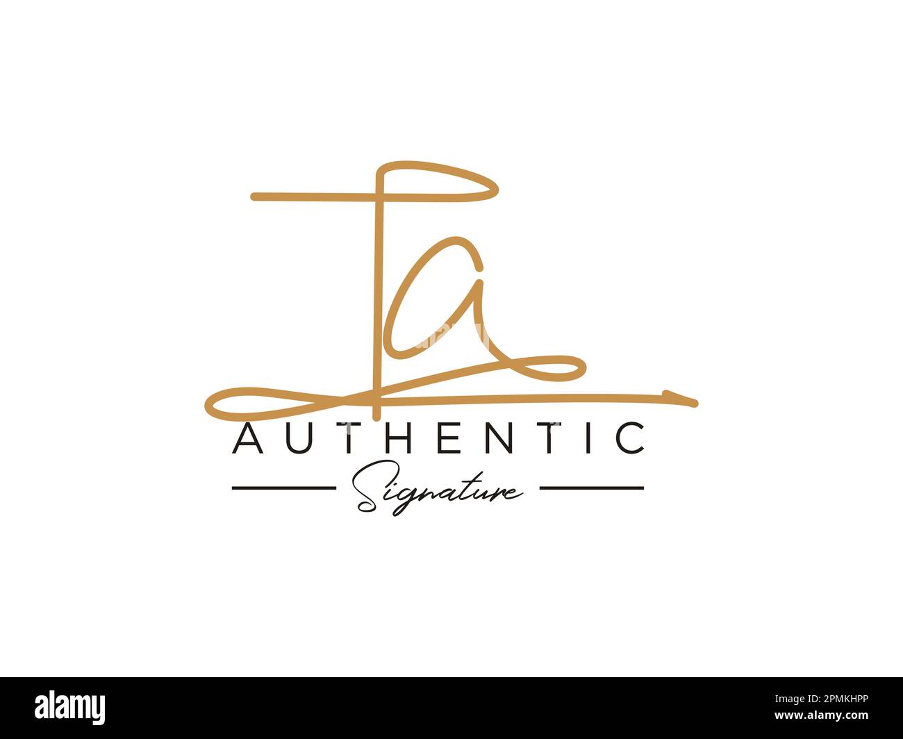 Ta signature hi-res stock photography and images - Alamy