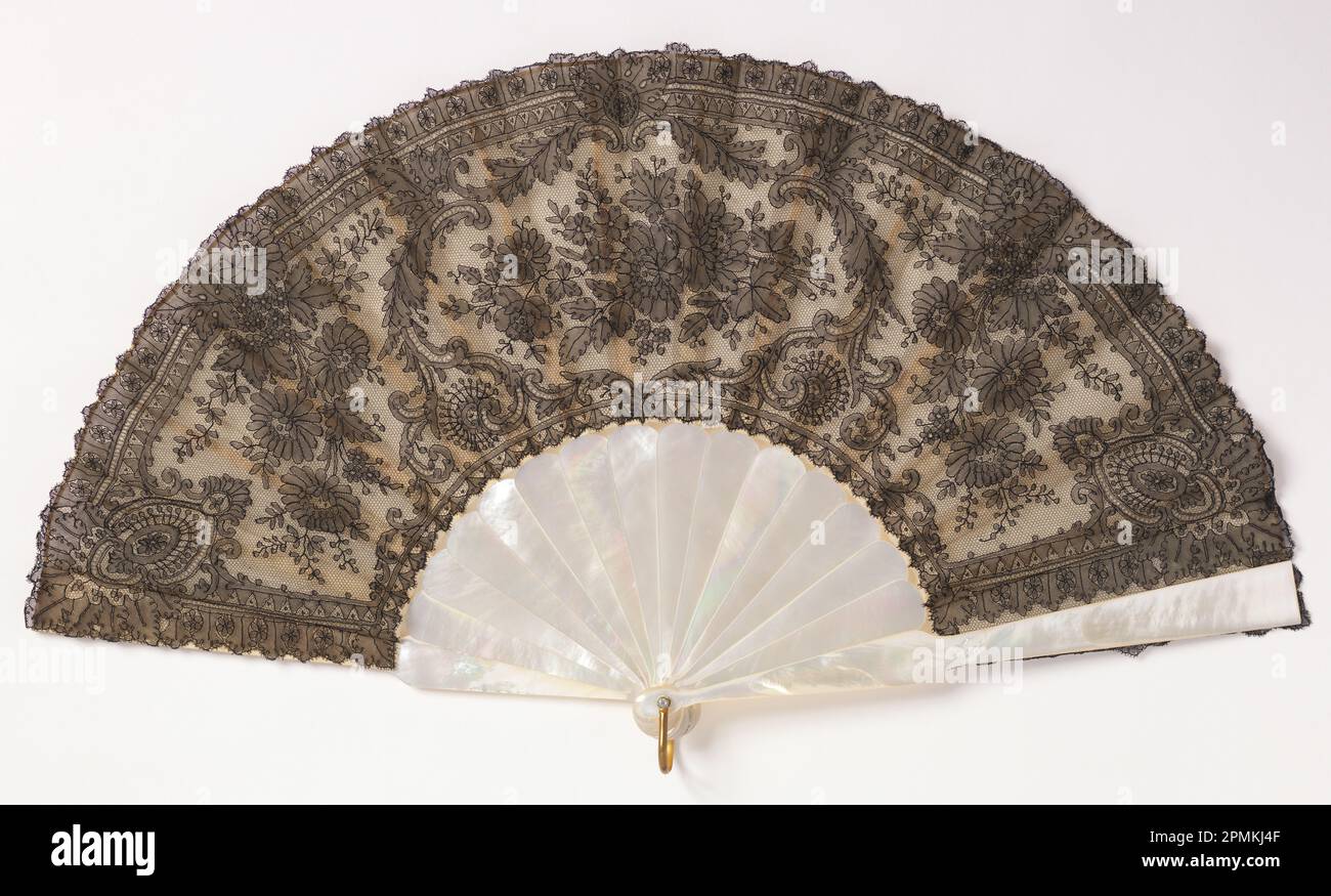 Pleated Fan And Case; Distributed by Tiffany and Co. (United States ...