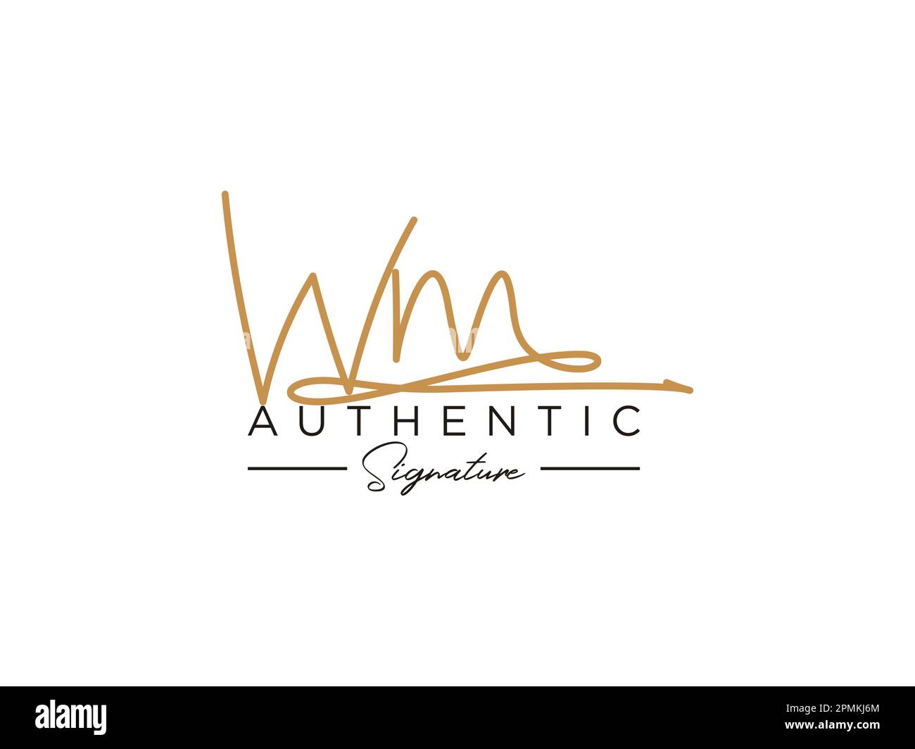 Wm signature hi-res stock photography and images - Alamy