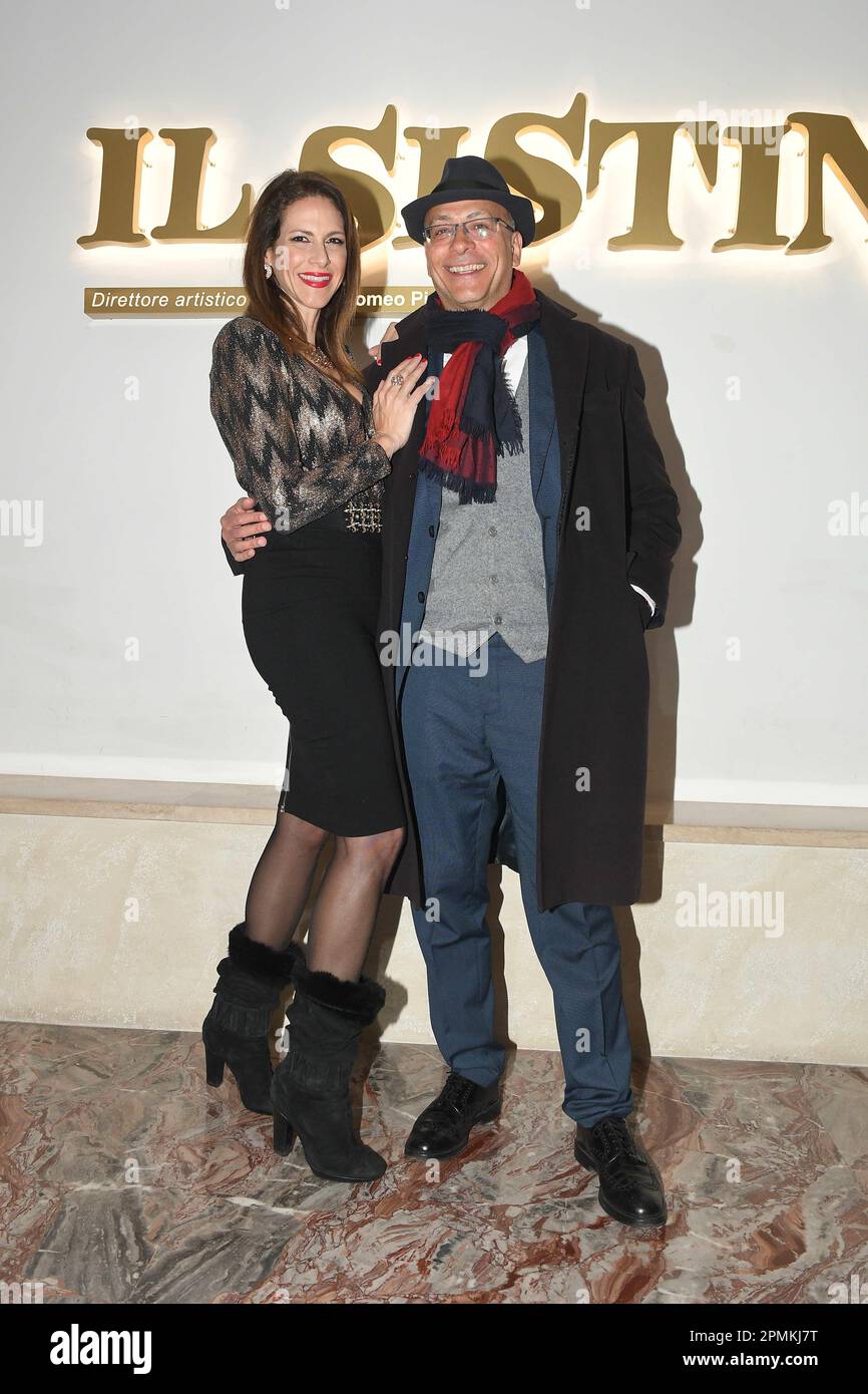 Rome, Italy. 13th Apr, 2023. Rome, Sistina Theater Before the Musical ...