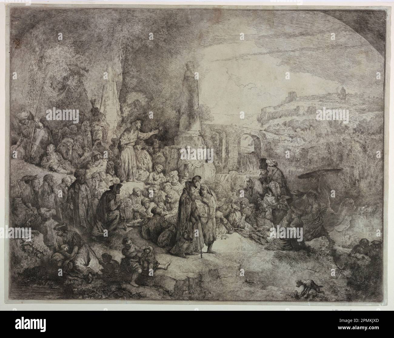 Print, The Sermon on the Mount; Print Maker: Christian Wilhelm Ernst ...