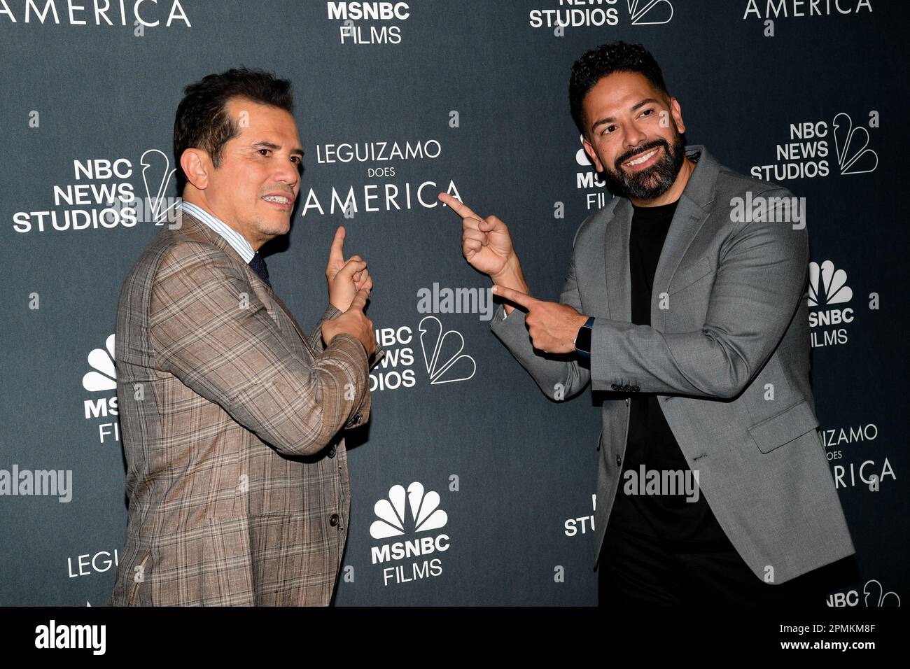 New York, USA. 13th Apr, 2023. John Leguizamo and Ben DeJesus attend ...