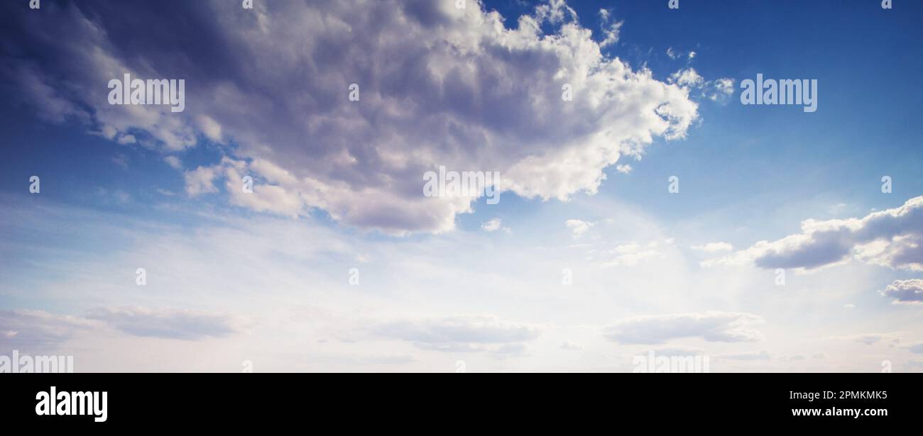 Sky and clouds. Bright air Stock Photo - Alamy