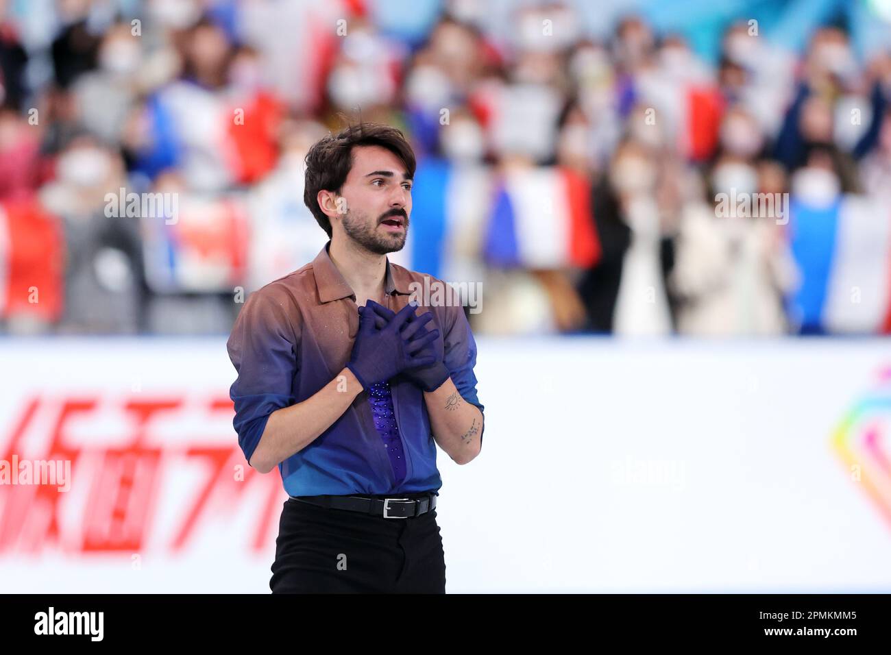 Tokyo, Japan. 13th Apr, 2023. Kevin Aymoz (FRA) Figure Skating : ISU ...