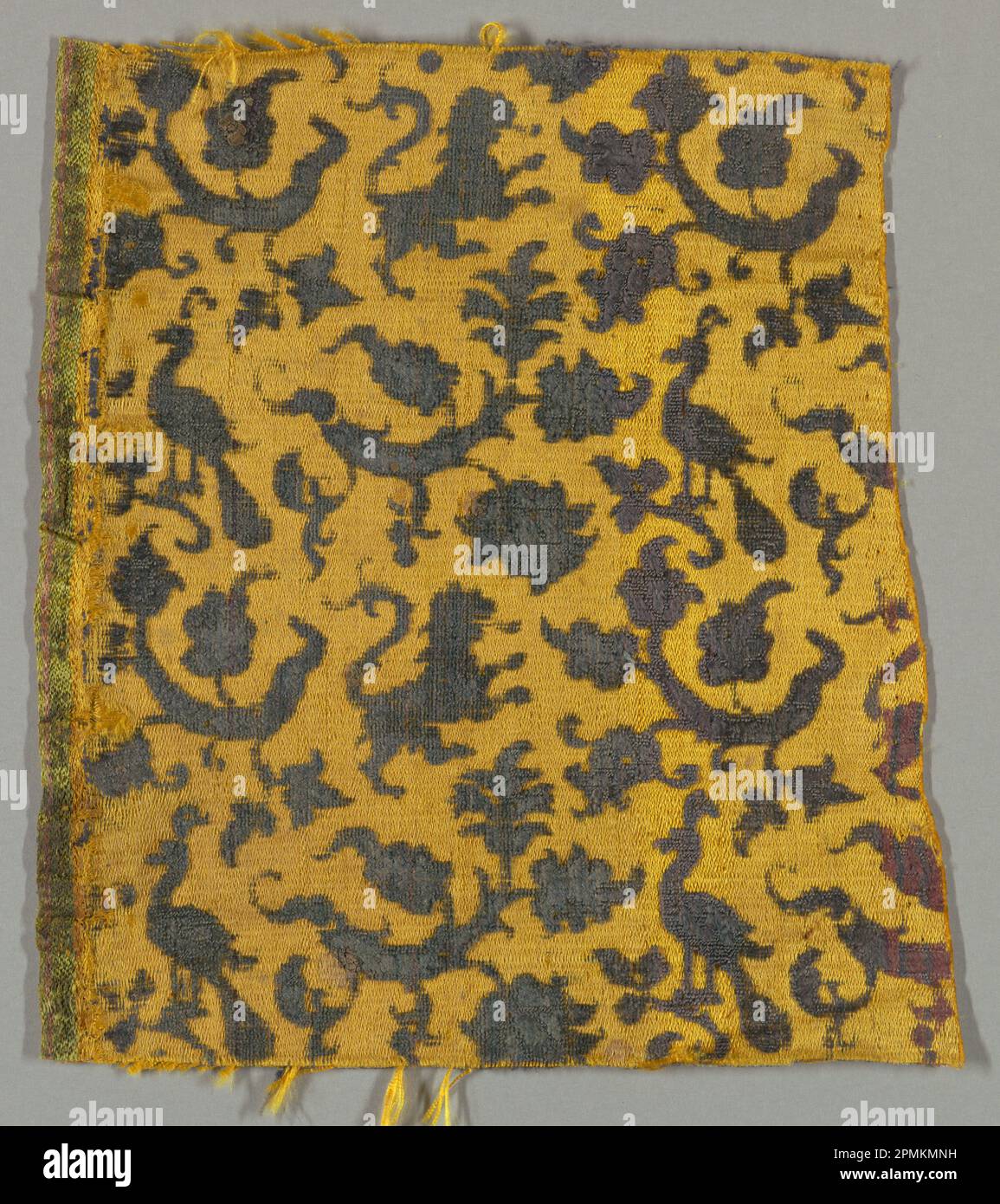 Fragment; silk; Bequest of Richard Cranch Greenleaf in memory of his ...