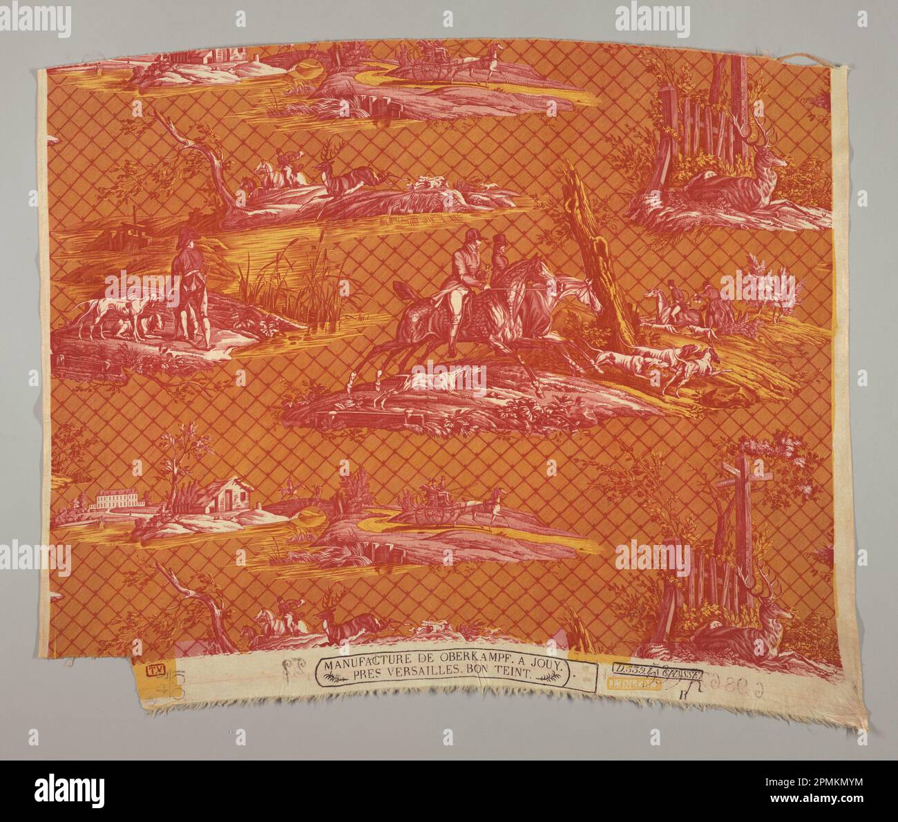Textile (France); Designed by Horace Vernet (French, 1789–1863 ...