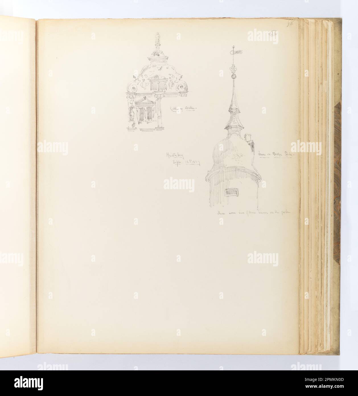 Heidelberg this is a album page hi-res stock photography and images - Alamy