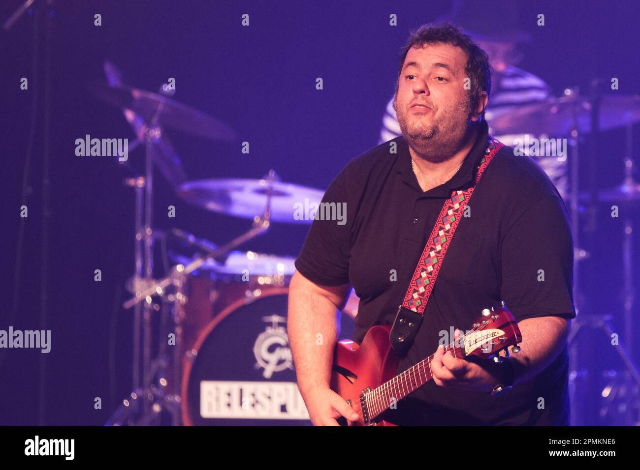 Curitiba, Brazil. 13th Apr, 2023. Fabio Elias, vocalist and guitarist ...