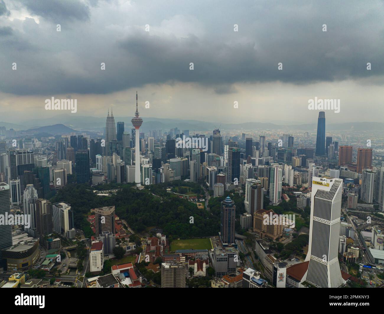 Kuala Lumpur, Malaysia - September 11, 2022: Kuala Lumpur view from ...
