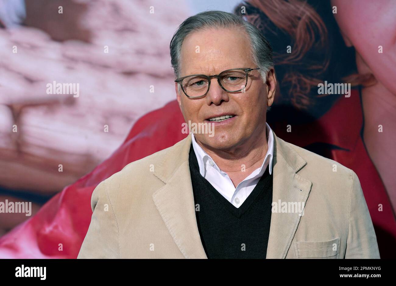 David Zaslav, the president and CEO of Warner Bros. Discovery, poses at ...