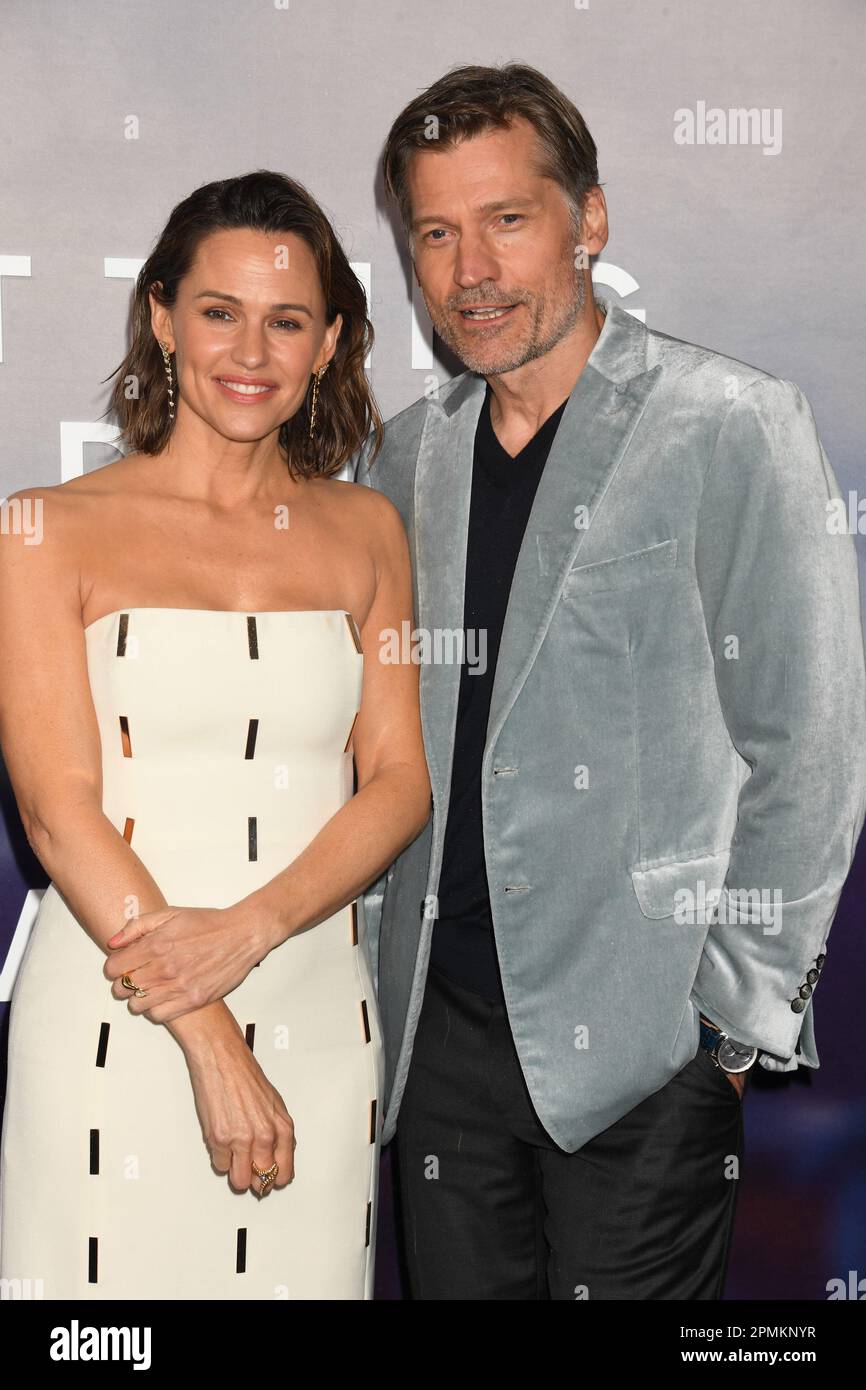 Los Angeles, Ca. 13th Apr, 2023. Jennifer Garner and Nikolaj Coster ...
