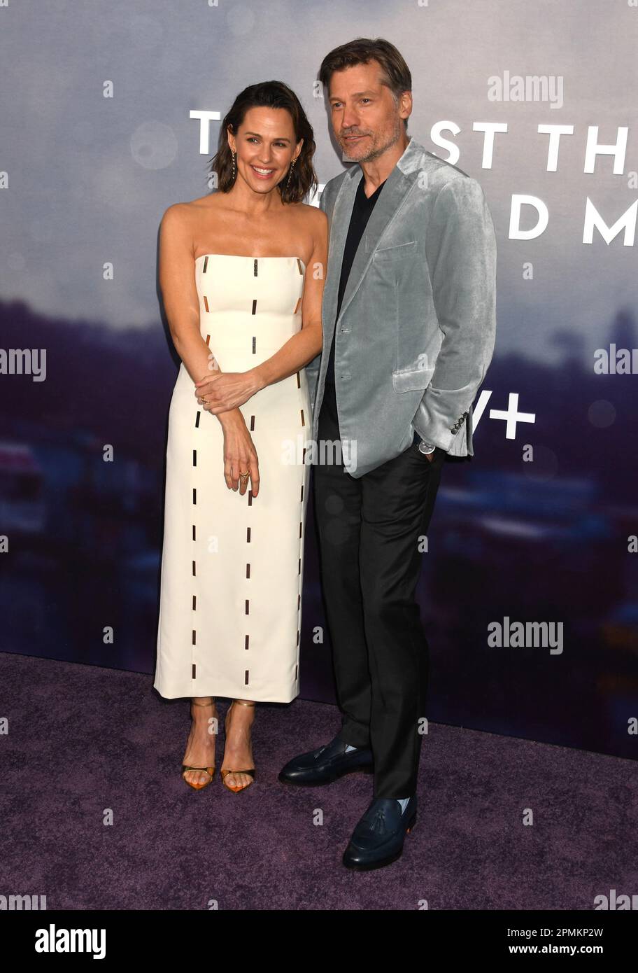 Los Angeles, Ca. 13th Apr, 2023. Jennifer Garner and Nikolaj Coster ...