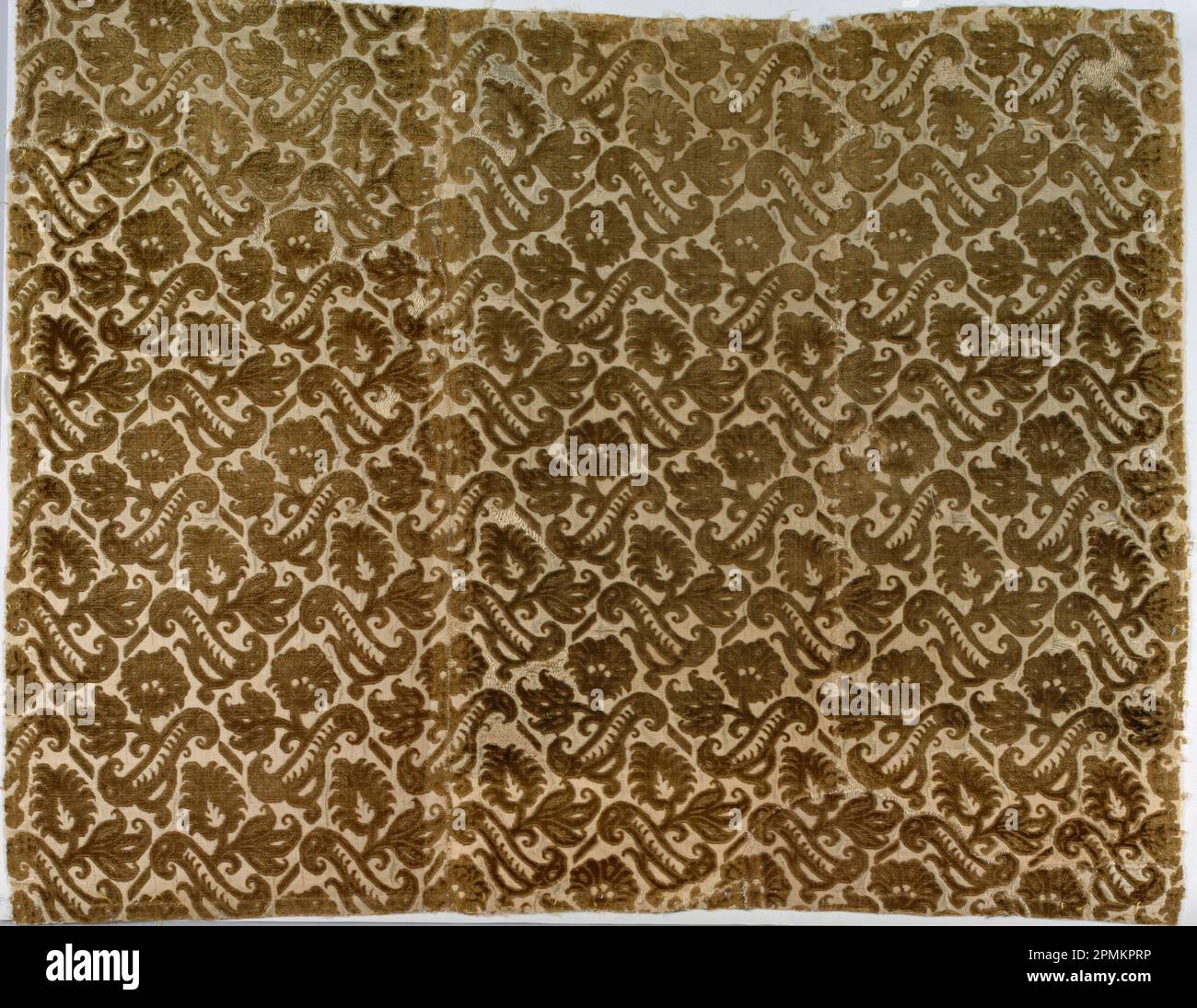 Fragment; silk; Bequest of Richard Cranch Greenleaf in memory of his ...