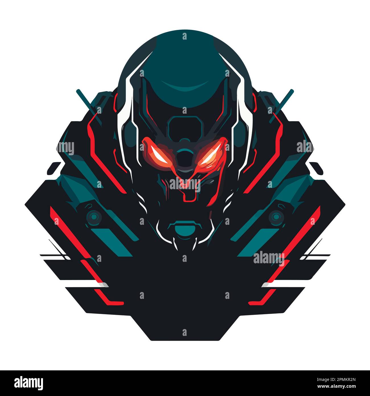 Cyberpunk warrior Cut Out Stock Images & Pictures - Alamy