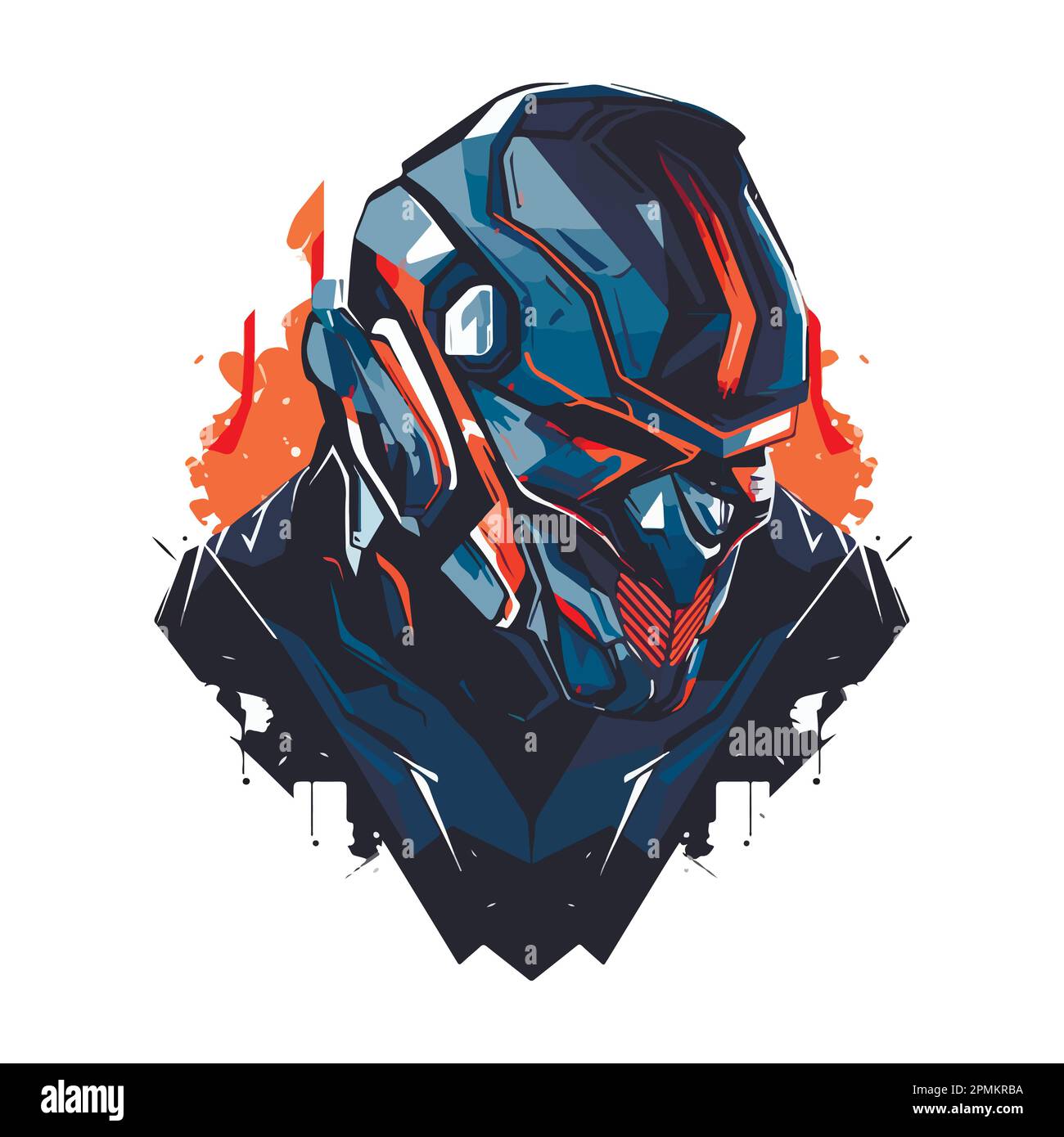 Mech vector vectors Cut Out Stock Images & Pictures - Alamy