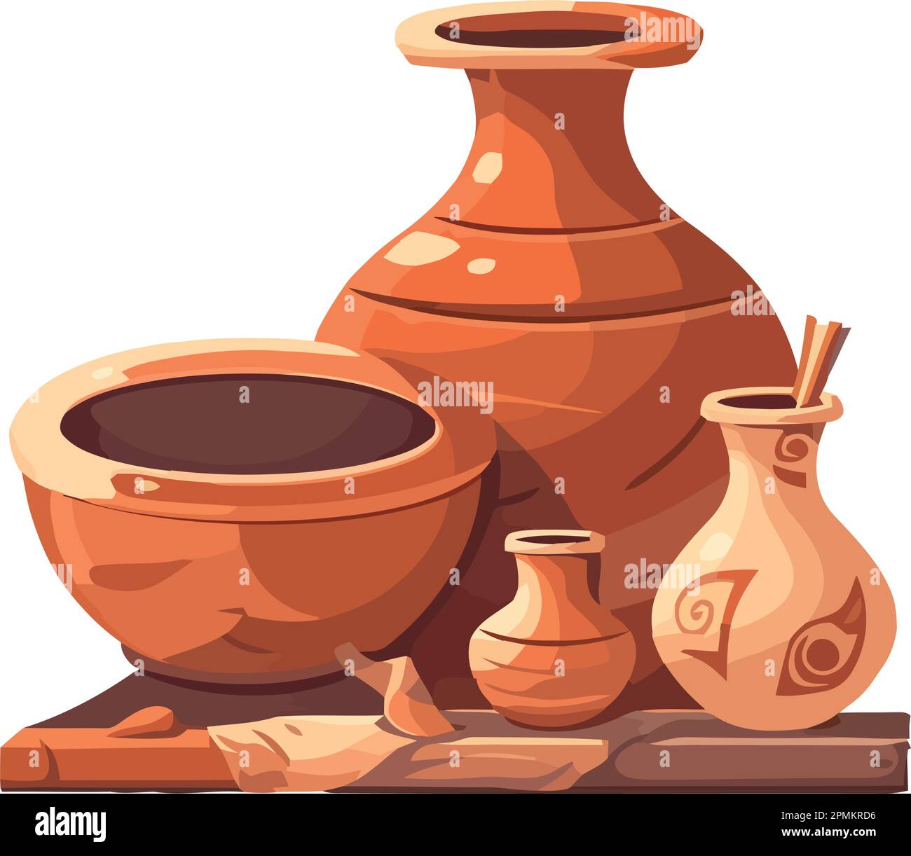 Earthenware pottery antique Stock Vector Image & Art - Alamy