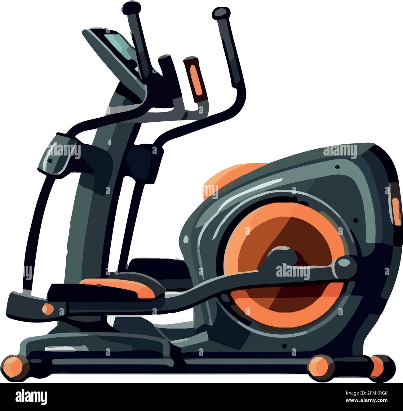 static bike machine gym Stock Vector Image & Art - Alamy