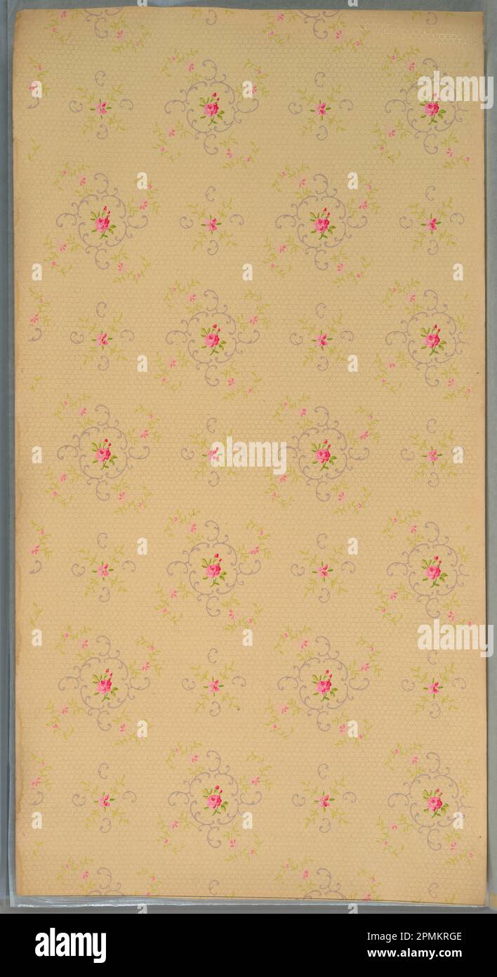 Ceiling Paper (USA); machine-printed paper, liquid mica; 91.5 x 49 cm ...